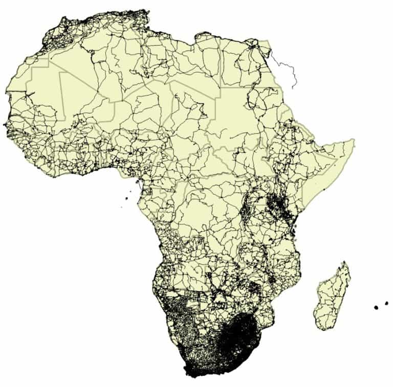 Tracks4Africa Traveller’s Africa GPS Map: May 2017 update ...